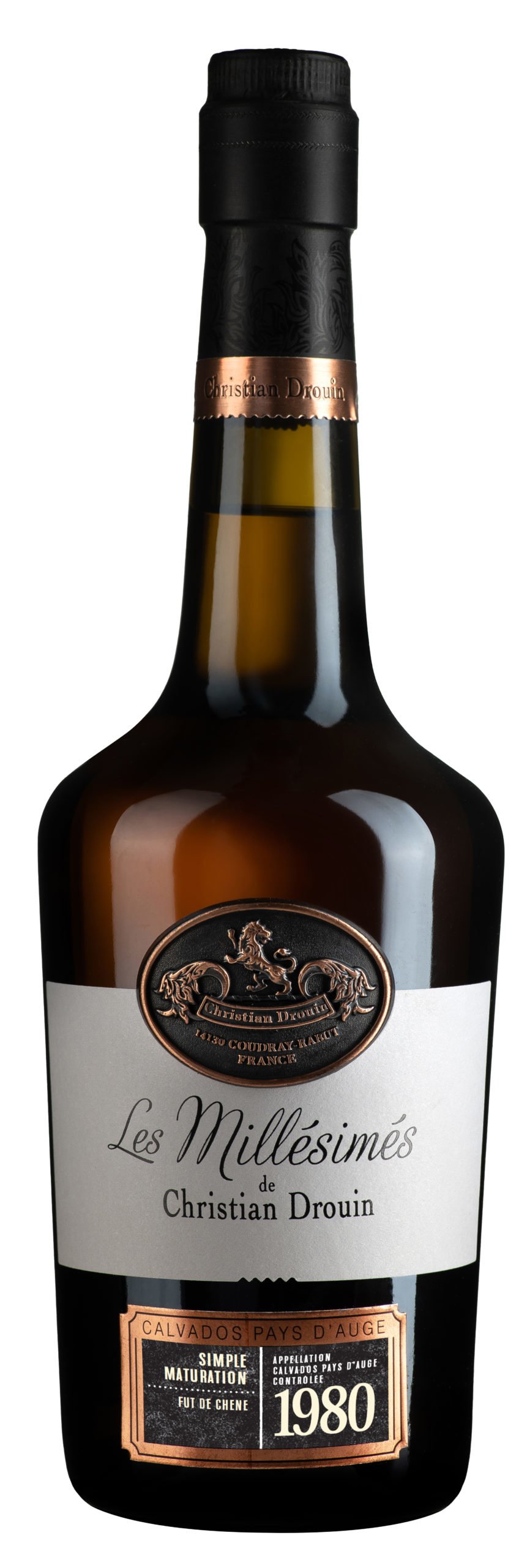 Le Calvados de Christian Drouin Pays d'Auge Hors d'Age - Enjoy Wine ...