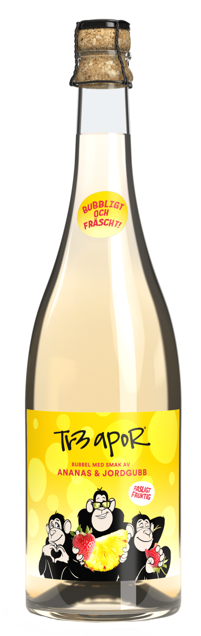 Tr3 Apor Bubbel Krusbär och Fläder - Enjoy Wine & Spirits