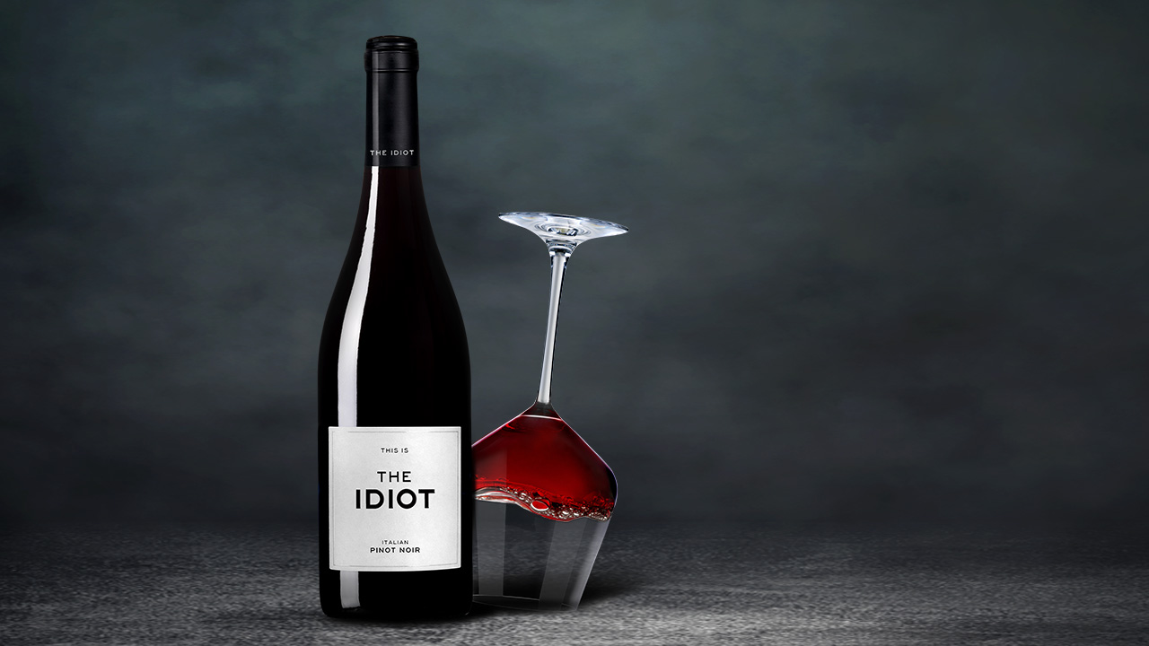 This is The Idiot Pinot Noir - Enjoy Wine & Spirits